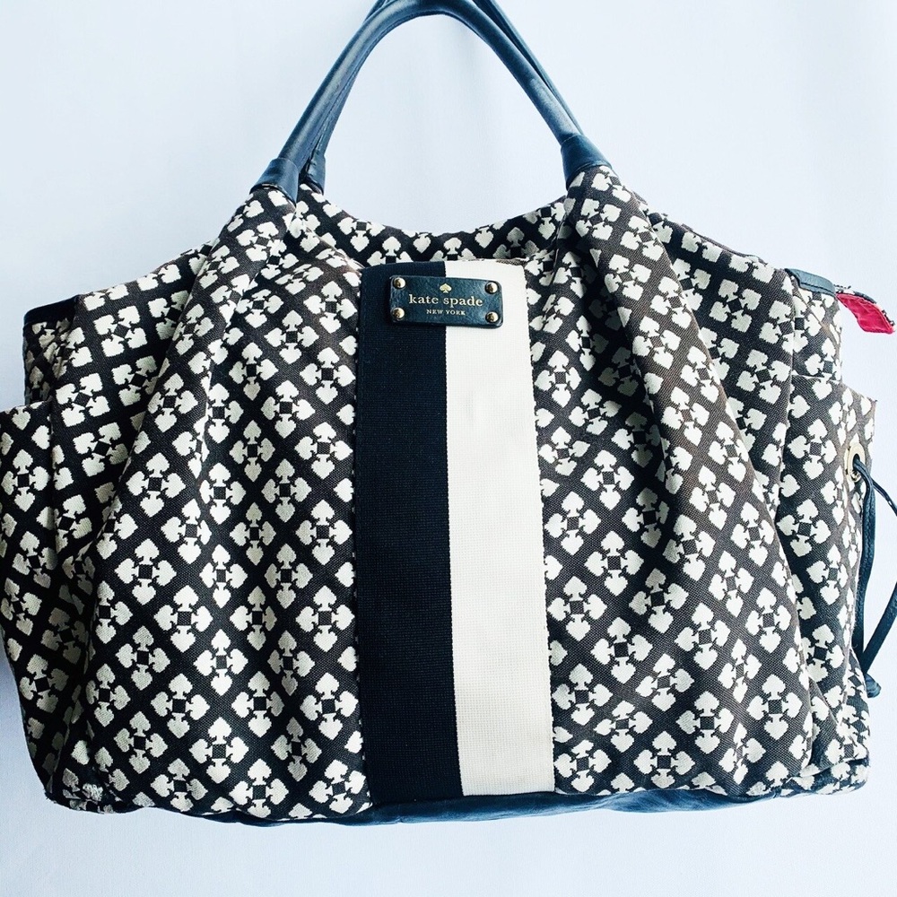 Kate Spade, Cloth Stevie Baby Diaper Bag - Gem